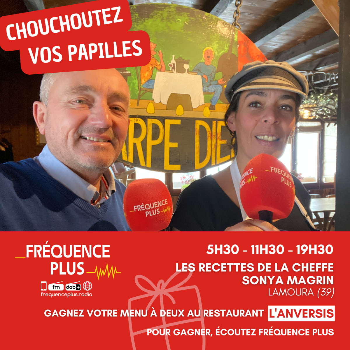 Chouchoutez vos papilles avec la cheffe Sonya Magrin - Fréquence Plus ...